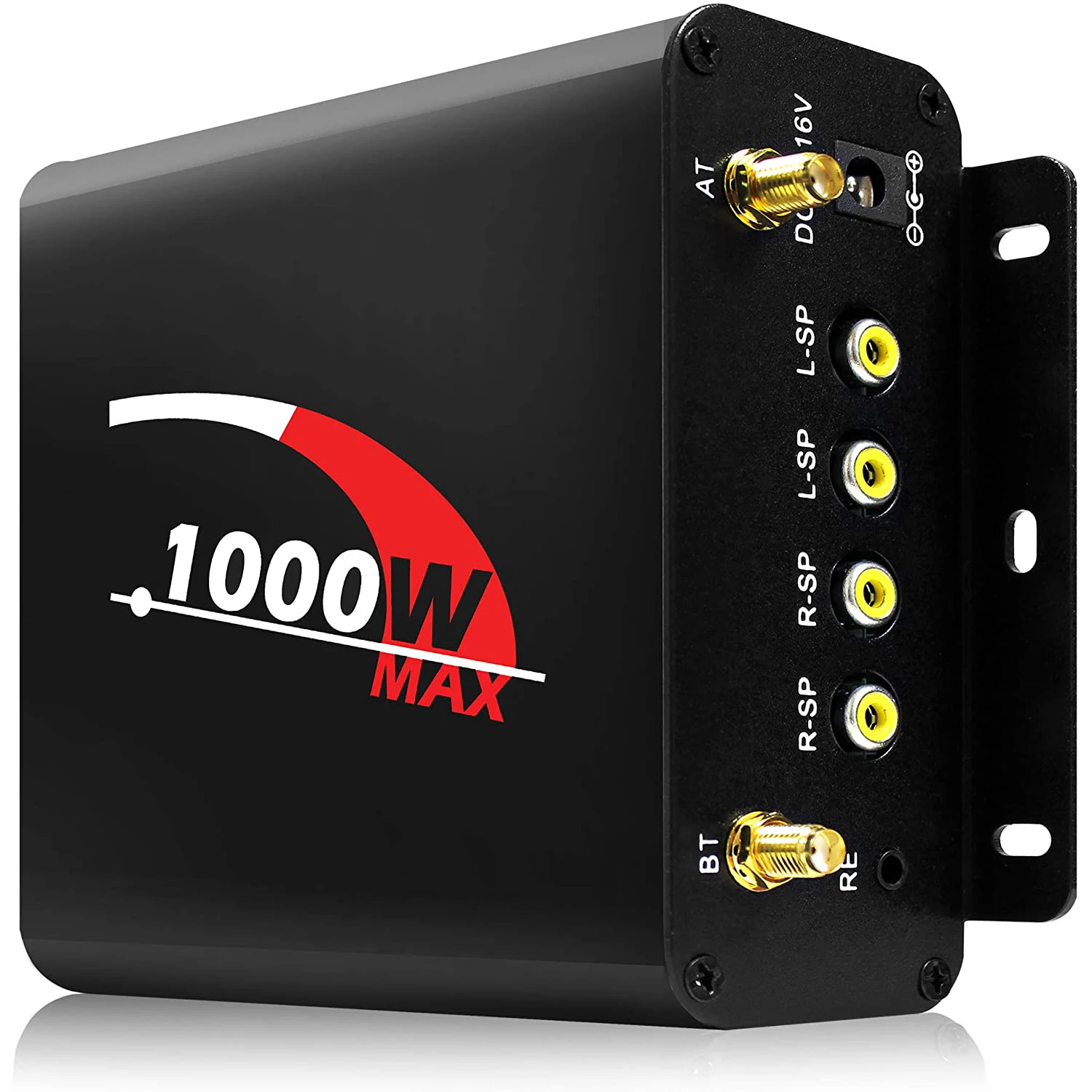 1000W 4CH Multmedia Power Amplifier with Bluetooth, FM Radio, USB, AUX ...