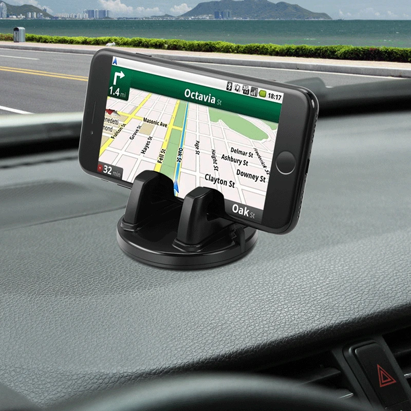 Car-Phone-Holder-Stands-Rotatable-Support-Anti-Slip-Mobile-360-Degree ...
