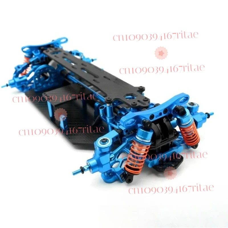 1/10 TT02 RC Car Chassis Kit - Full Carbon Fiber & Aluminum Upgrade ...