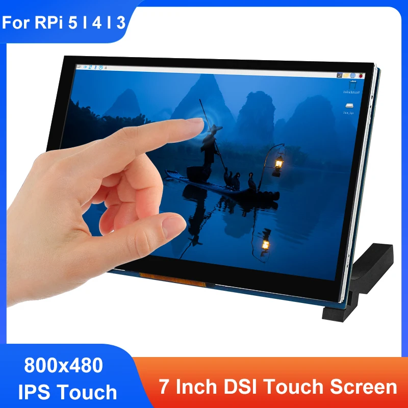 7 Inch DIS Touch Screen DSI 800x480 IPS LCD Display Monitor Screen With ...