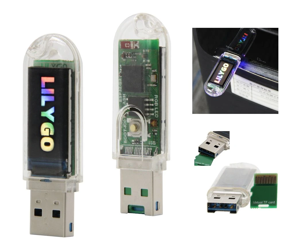 LÍLIGO®ESP32 S3 Placa de Desenvolvimento com Display LCD, Dongle Tela ...