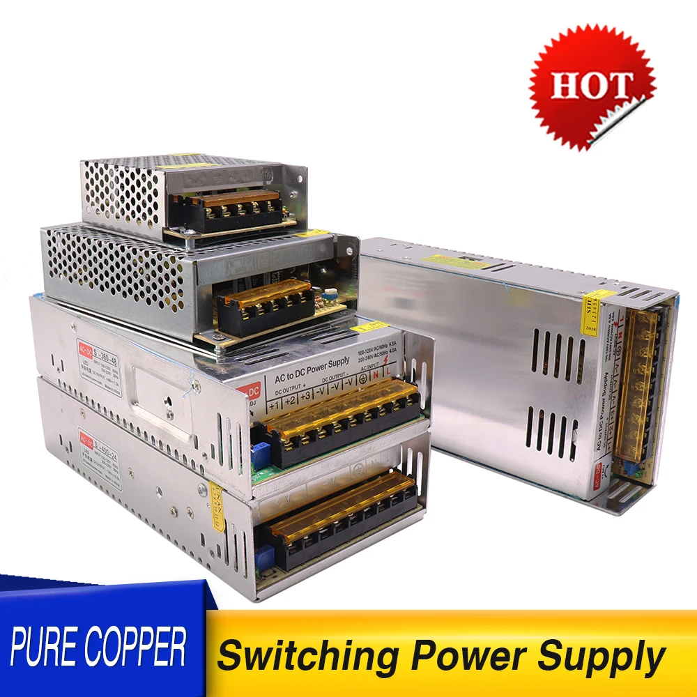 Dc5v 12v 24v 36v 42v 48v 60v 300w 350w 360w 600w Switching Power Supply ...