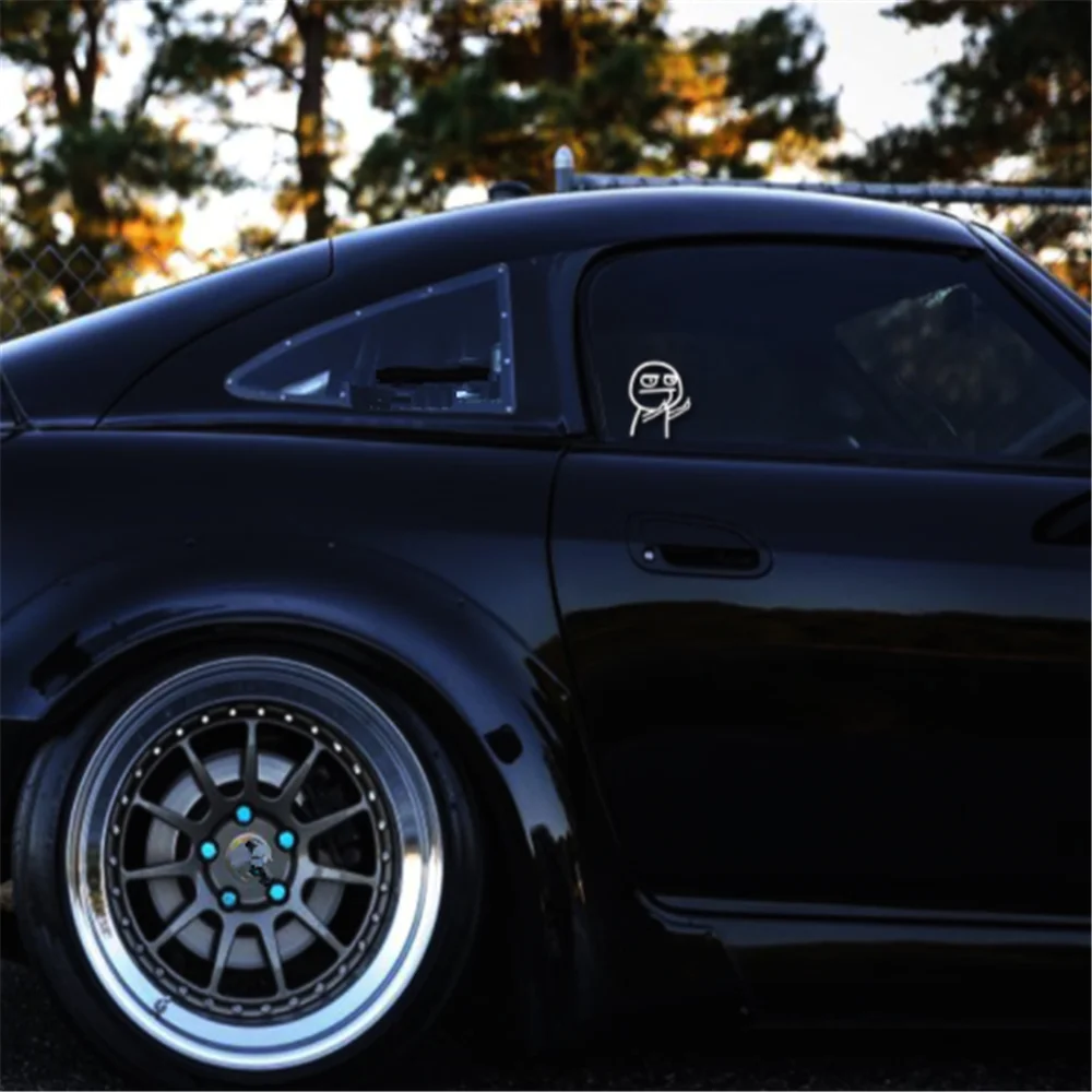 Middle finger car sticker window glass for Renault Megan Modus Kangoo ...