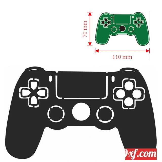 Video Game Controller Stencils