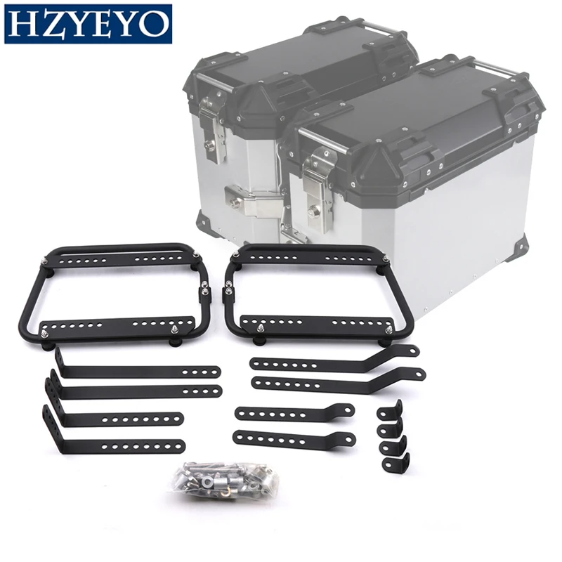 Strong Universal Carrier Motorcycle Side Rear Luggage Boxes Cases ...