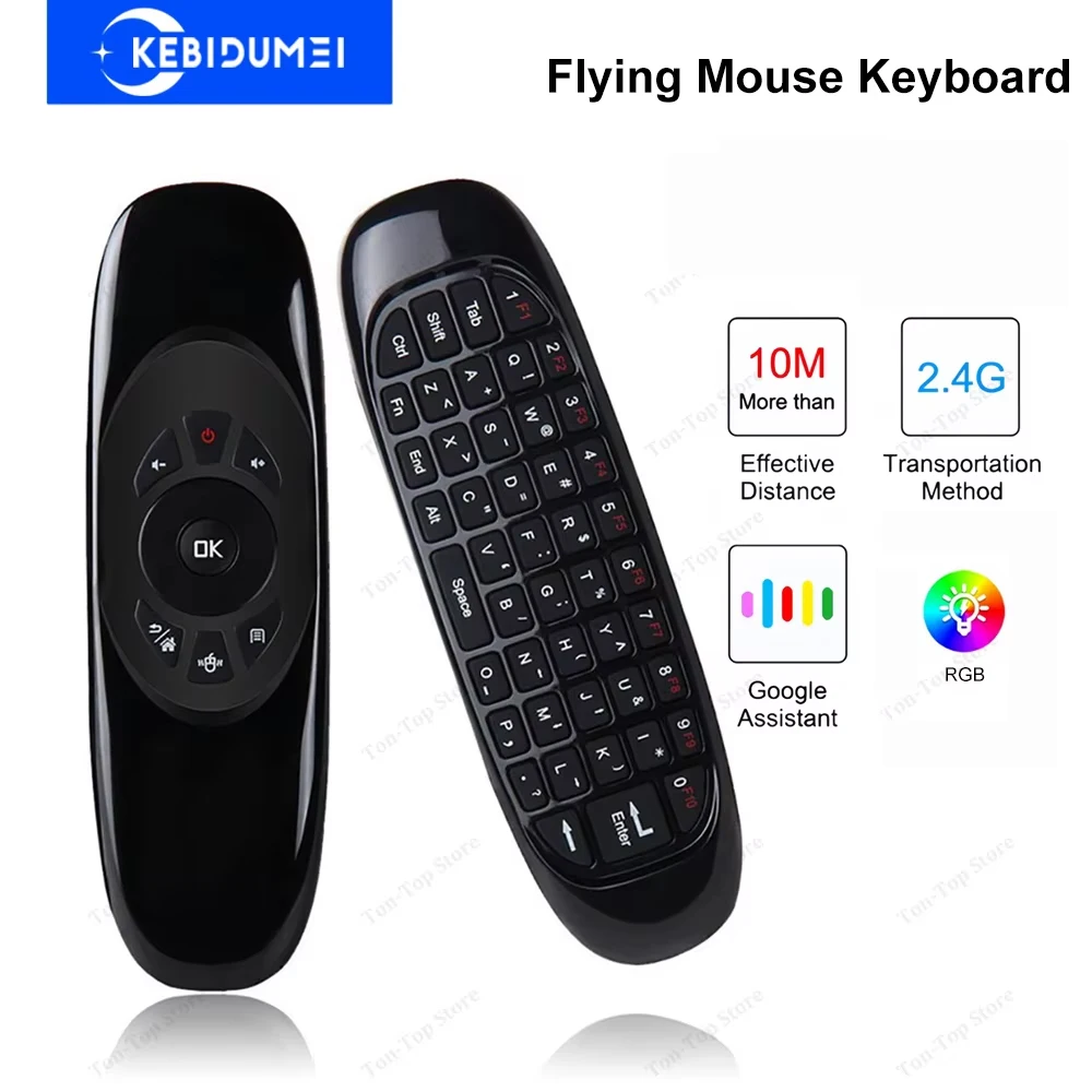 2.4G Flying Mouse Keyboard Combo Mini Keyboard Air Mouse with IR ...