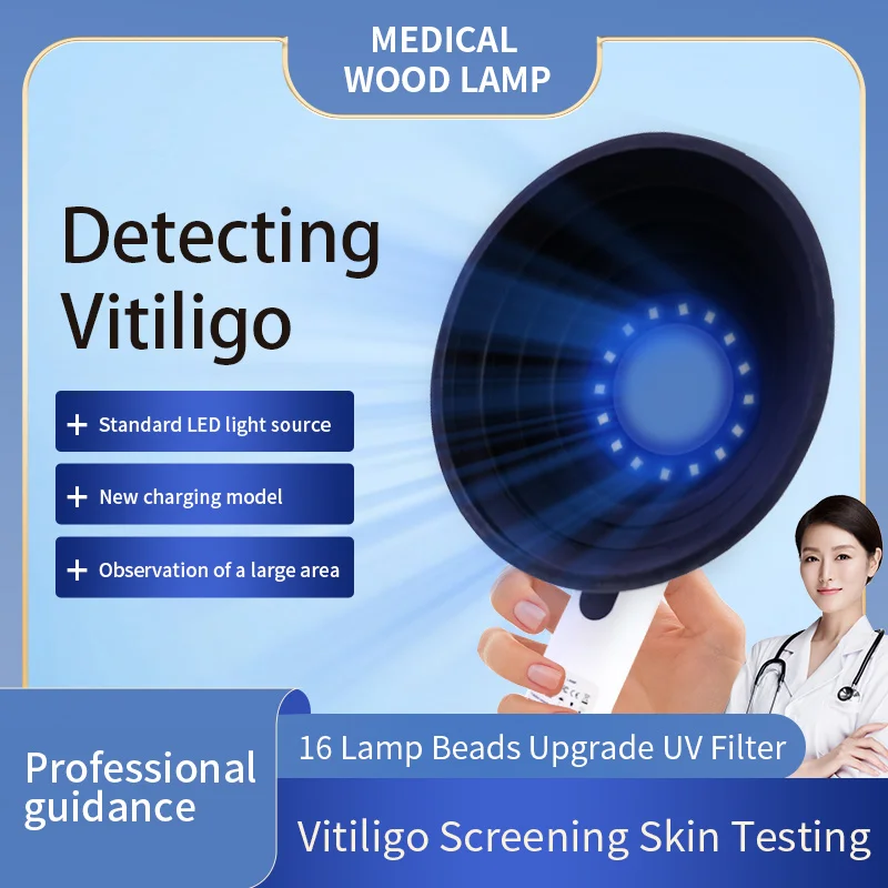 Medical-dermatology-Dermatoscopy-Dermatoscope-For-Skin-Handheld-Wood ...
