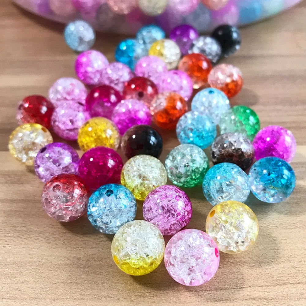 8-16MM-Acrylic-Transparent-Two-Color-Crack-Beads-Straight-Hole-Plastic ...