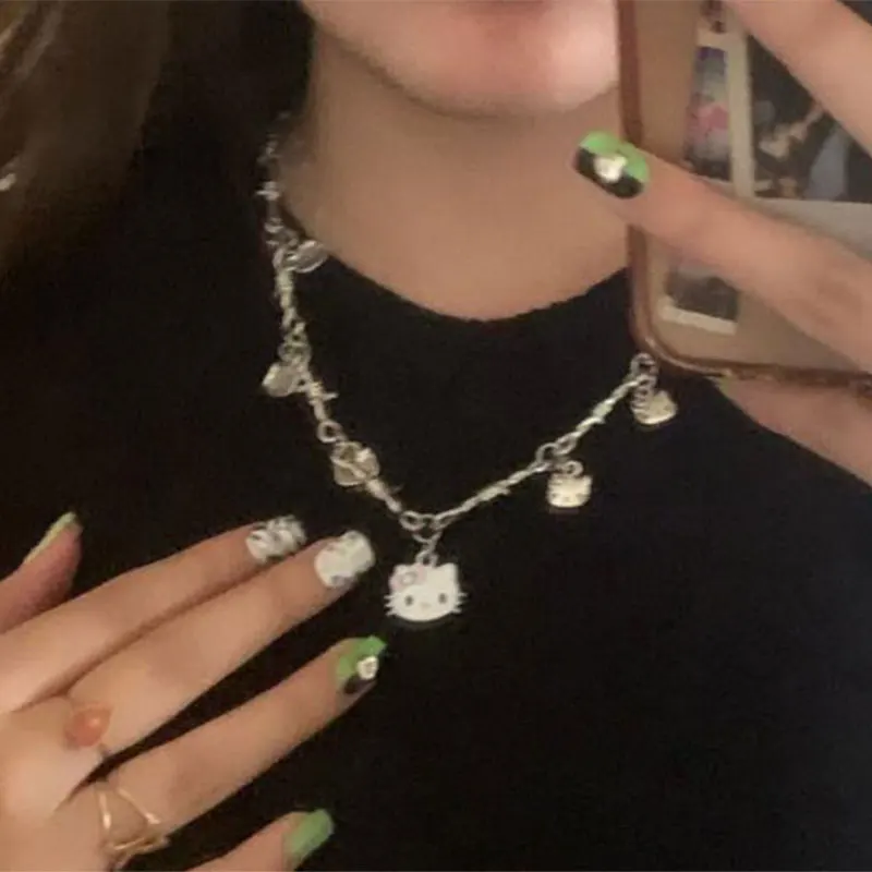 Hello Kitty Necklace Tumblr