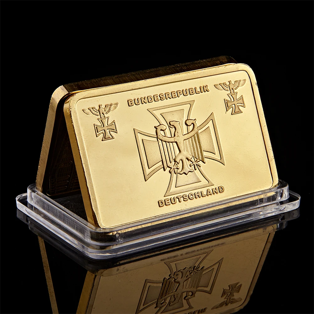 Deustche Bundesrepublik 1OZ Gold Bar Germany Commemorative Bullion Bar ...
