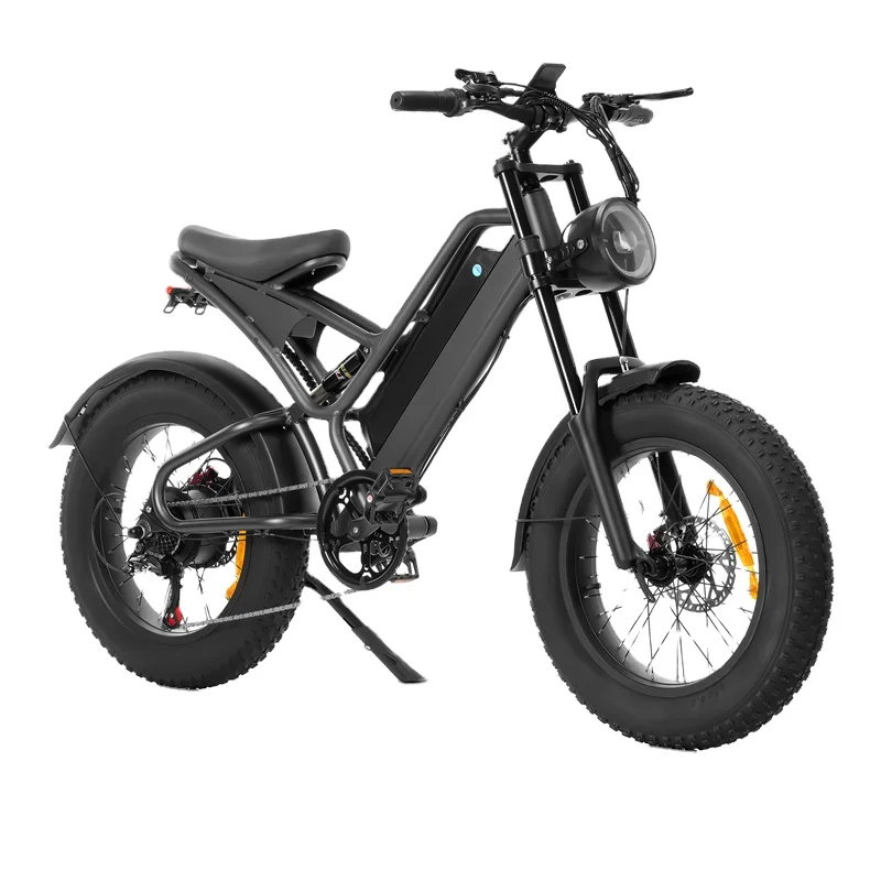 New-20-inch-1000W-Electric-Cruiser-Bike-For-Adults-Electric-Bicycle ...
