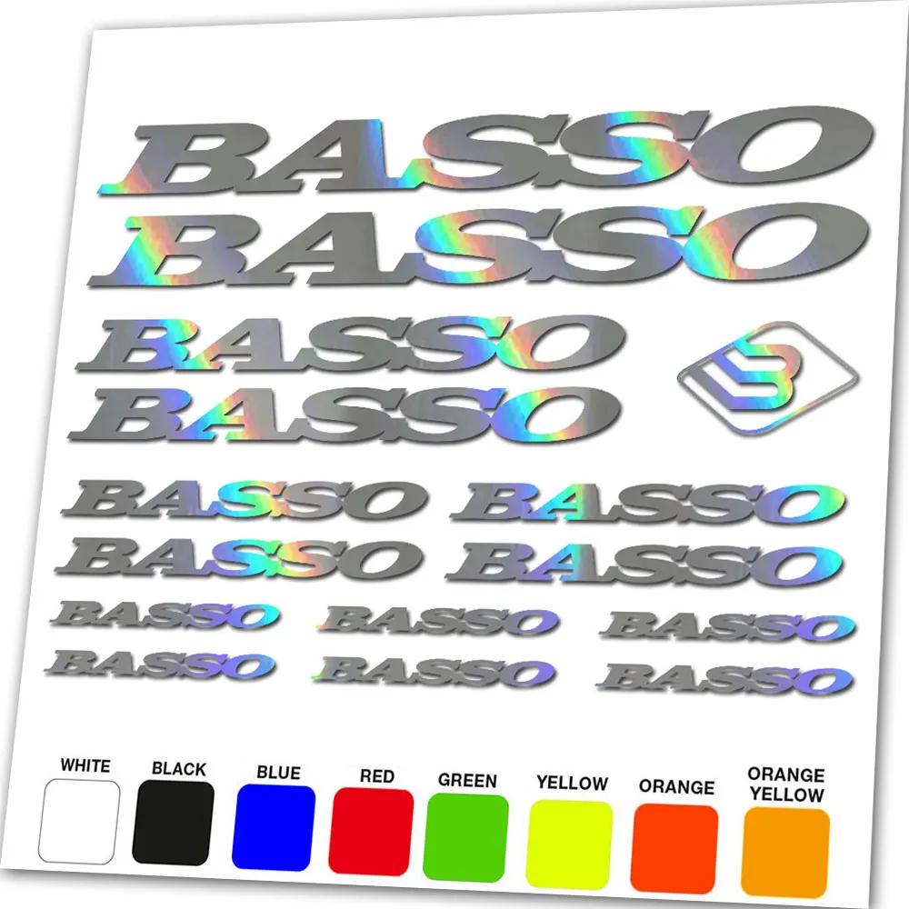 Para Basso Bike Quadro Ciclo Ciclismo Bicicleta Gráfico Substituição ...