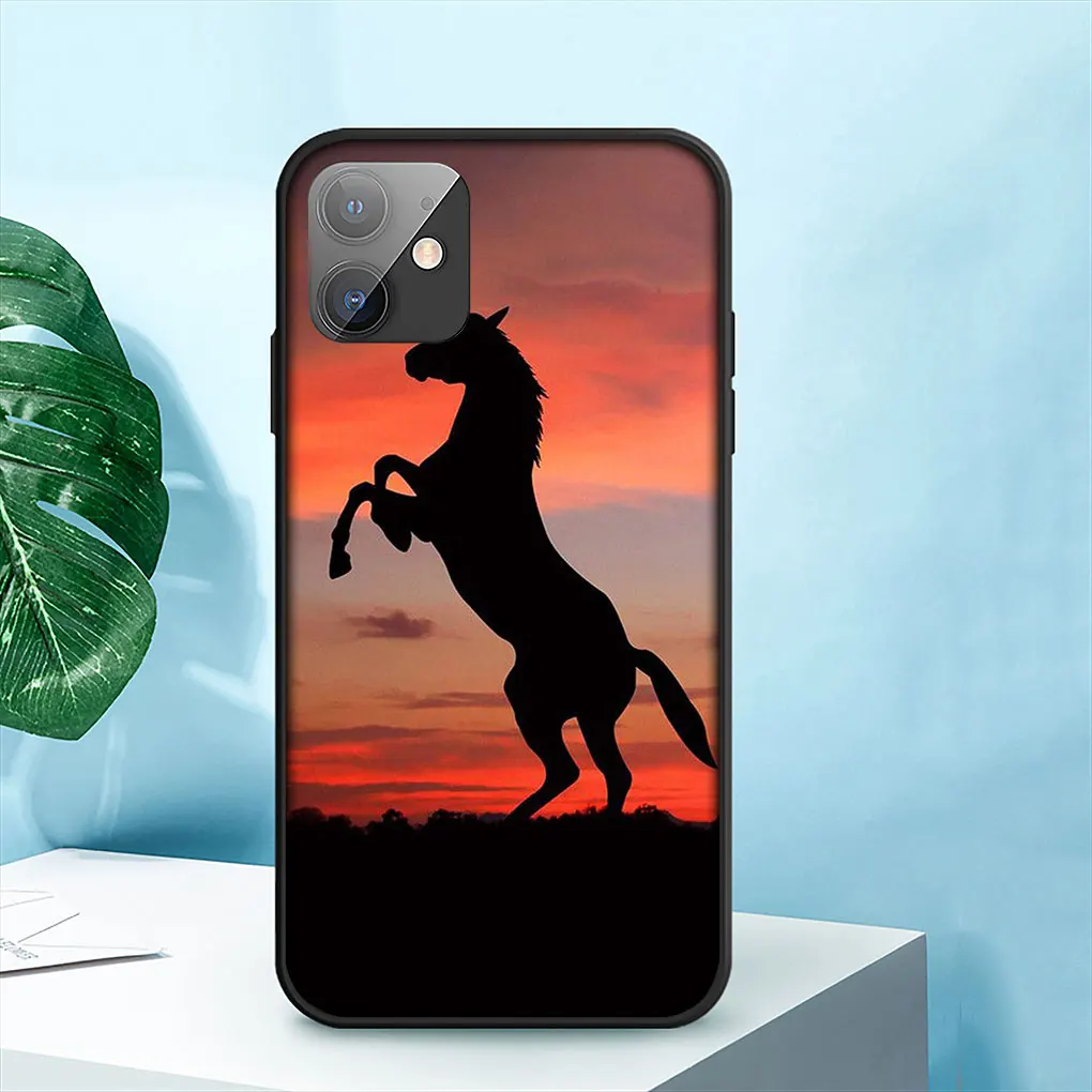 Wild Horse Soft Phone Cover Case for iPhone 6 S Plus (1)