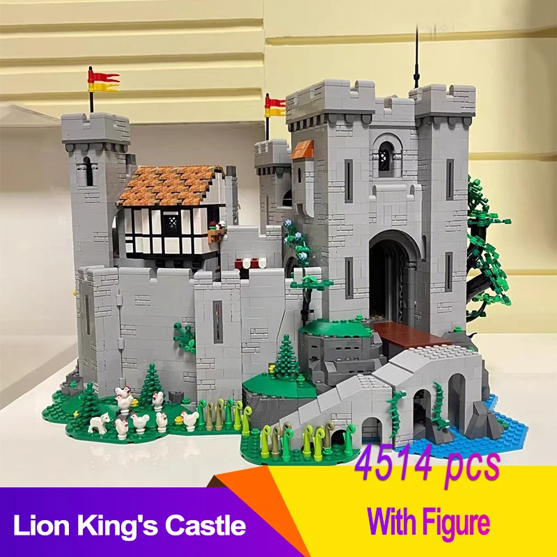 The 10305 Lion King Knights Miedieval Castle Model Building Blocks ...