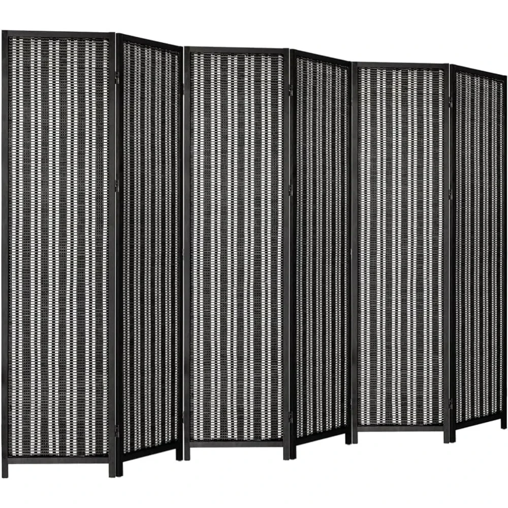 Black-Partition-Folding-Screen-Partition-Wall-Room-Dividers-And-Folding ...