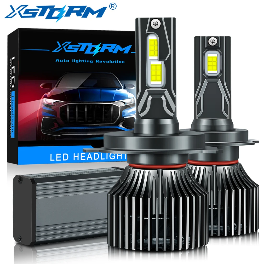 XSTORM 120W H7 Led Canbus 25000LM Headlight H1 H4 H8 H11 H16 9005 HB3 ...