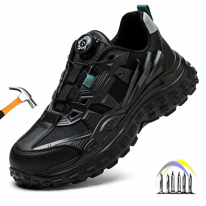 light-safety-shoes-men-protective-work-shoes-steel-toe-cap-work-boots ...