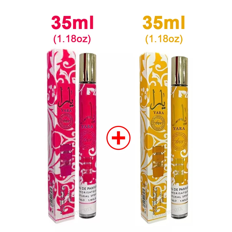 NEW 35ml Yara Perfumes Luxury Brand Lasting Fragrance Men's & Women Spray Floral Scent Eau De ...