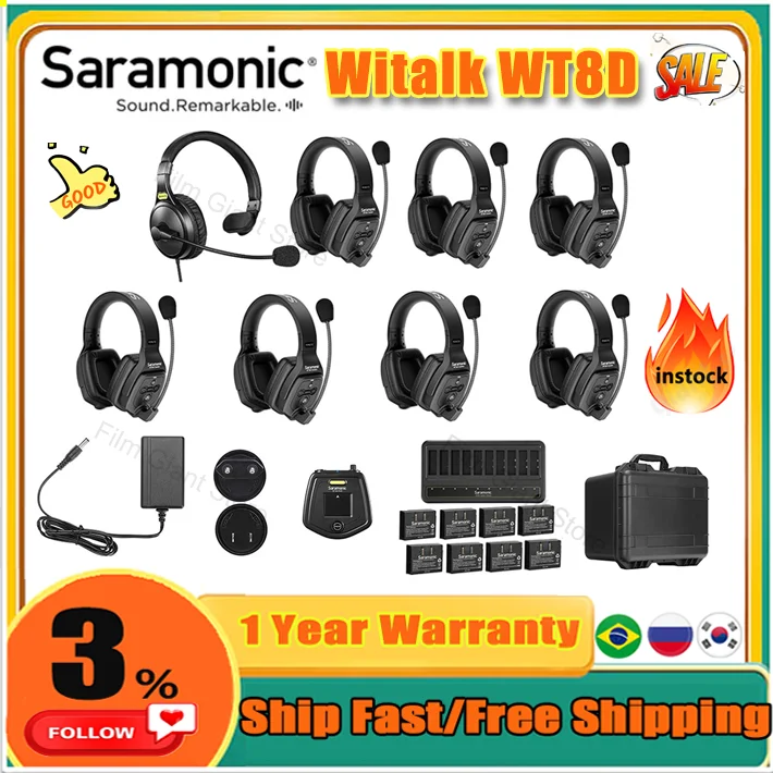 Saramonic-Witalk-WT8D-Full-Duplex-Communication-Wireless-Headset-System ...