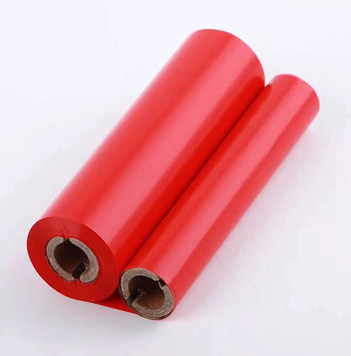 2 rolls 1/2-inch inner core white/red/green/blue/yellow printer inked ...