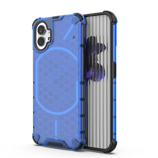Shockproof Transparent Case For Nothing Phone 1 Honeycomb Armor Clear ...