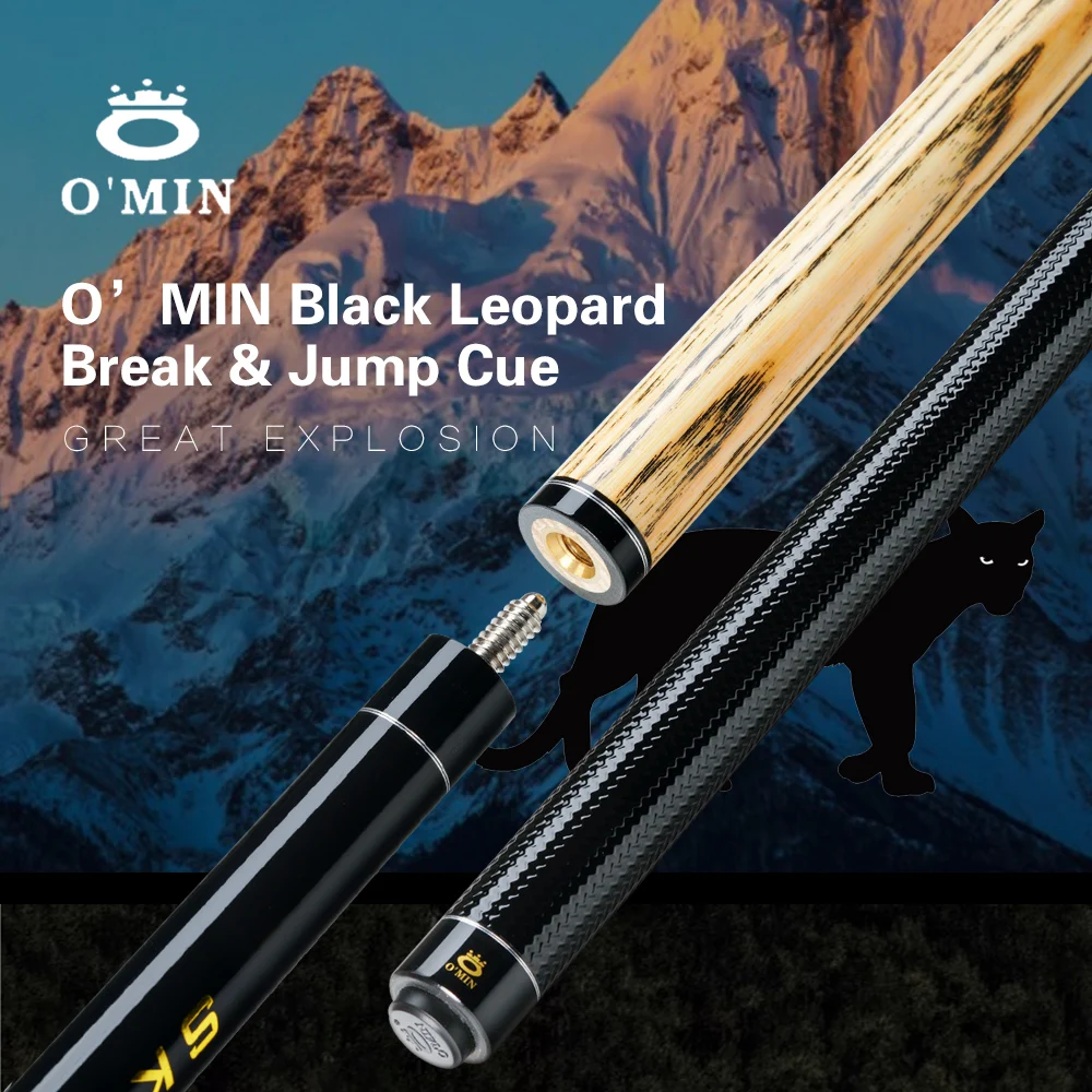 OMIN-Punch-Jump-Cue-Break-Cue-13-5mm-BBakelite-Tip-3-Pieces-Cue-Jump ...