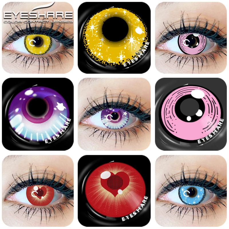 Cool Contact Lenses Anime