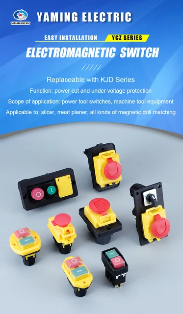 10 Pin 400v Switch 10 Pin Electromagnetic Switch 400V - Two-Wire ...