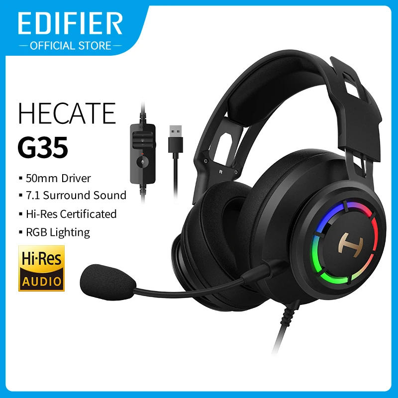 Edifier-Gaming-Headset-HECATE-G35-USB-Gamer-Headphone-7-1-Surround ...