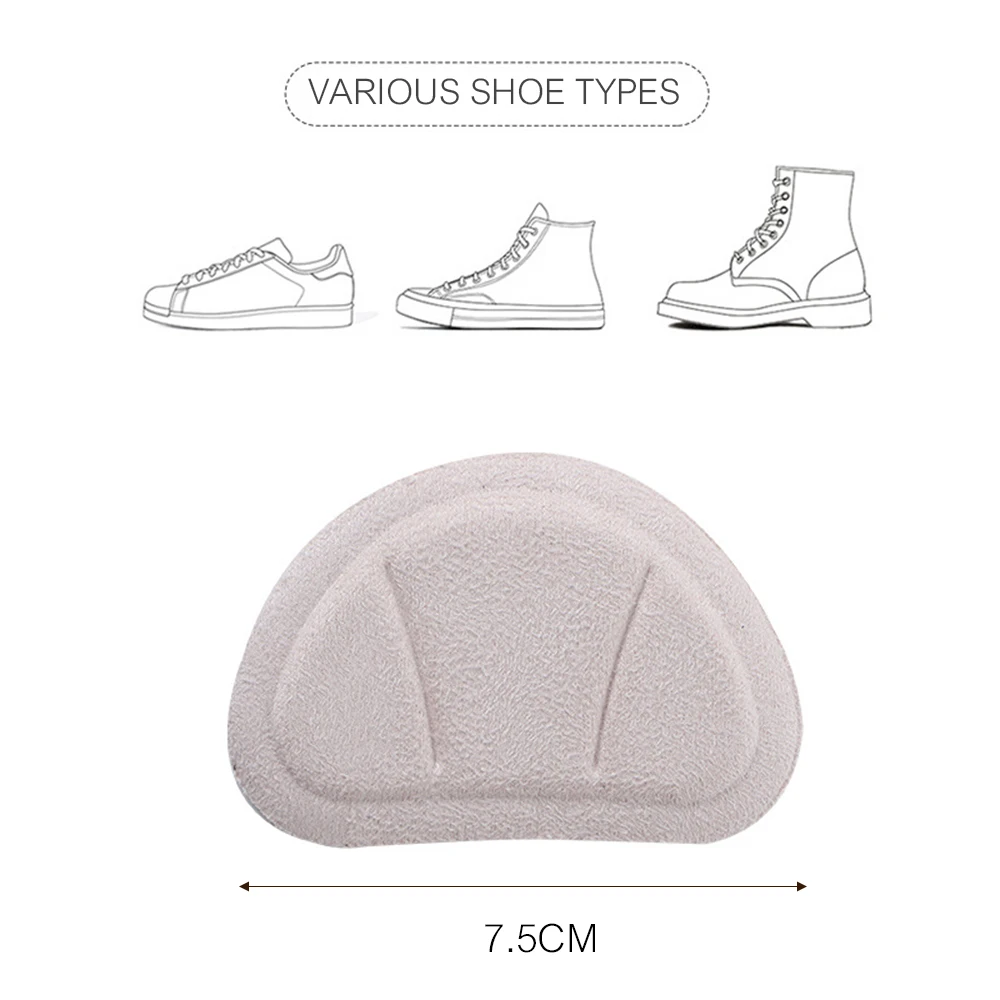 La couleur noire taille Épaisseur 6 MM Insoles Heel Pad Lightweight ...