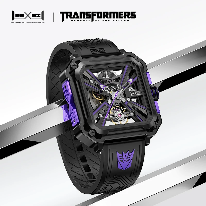 BEXEI-Skeleton-Watch-Transformers-Megatron-Mechanical-Marvel-Fans ...