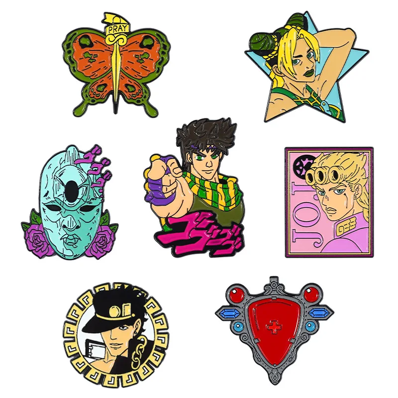 JoJo-Adventure-Enamel-Pins-Cartoon-Kujo-Jotaro-Jolyne-Cujoh-Brooch-Bag-Lapel-Button-Badges-Funny ...
