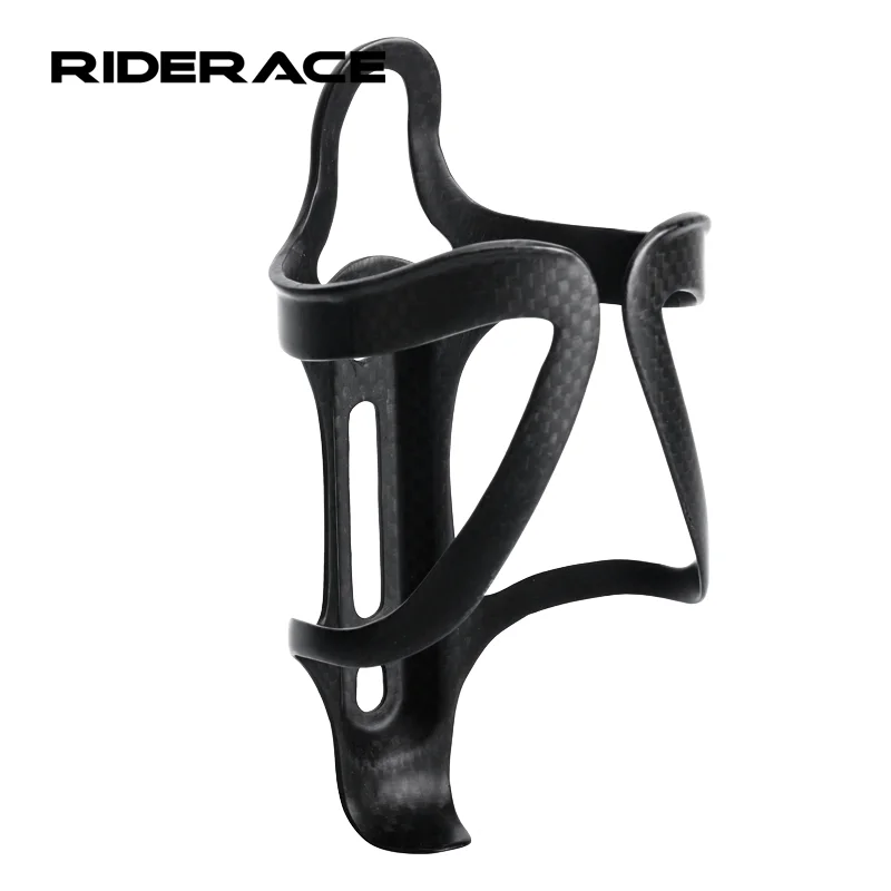 RIDERACE Cycling Water Bottle Cage 3K Full Carbon Fiber Super Light For ...
