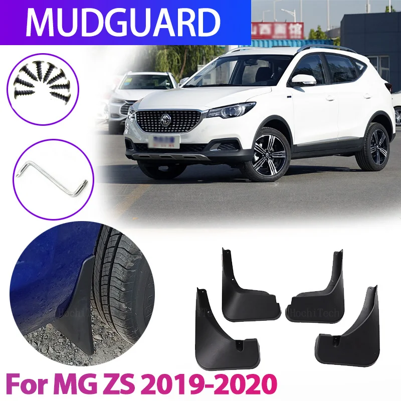 4Pcs-set-Plastic-Splash-Guards-Fender-Mud-Flaps-Mudguards-For-MG-ZS-pre ...