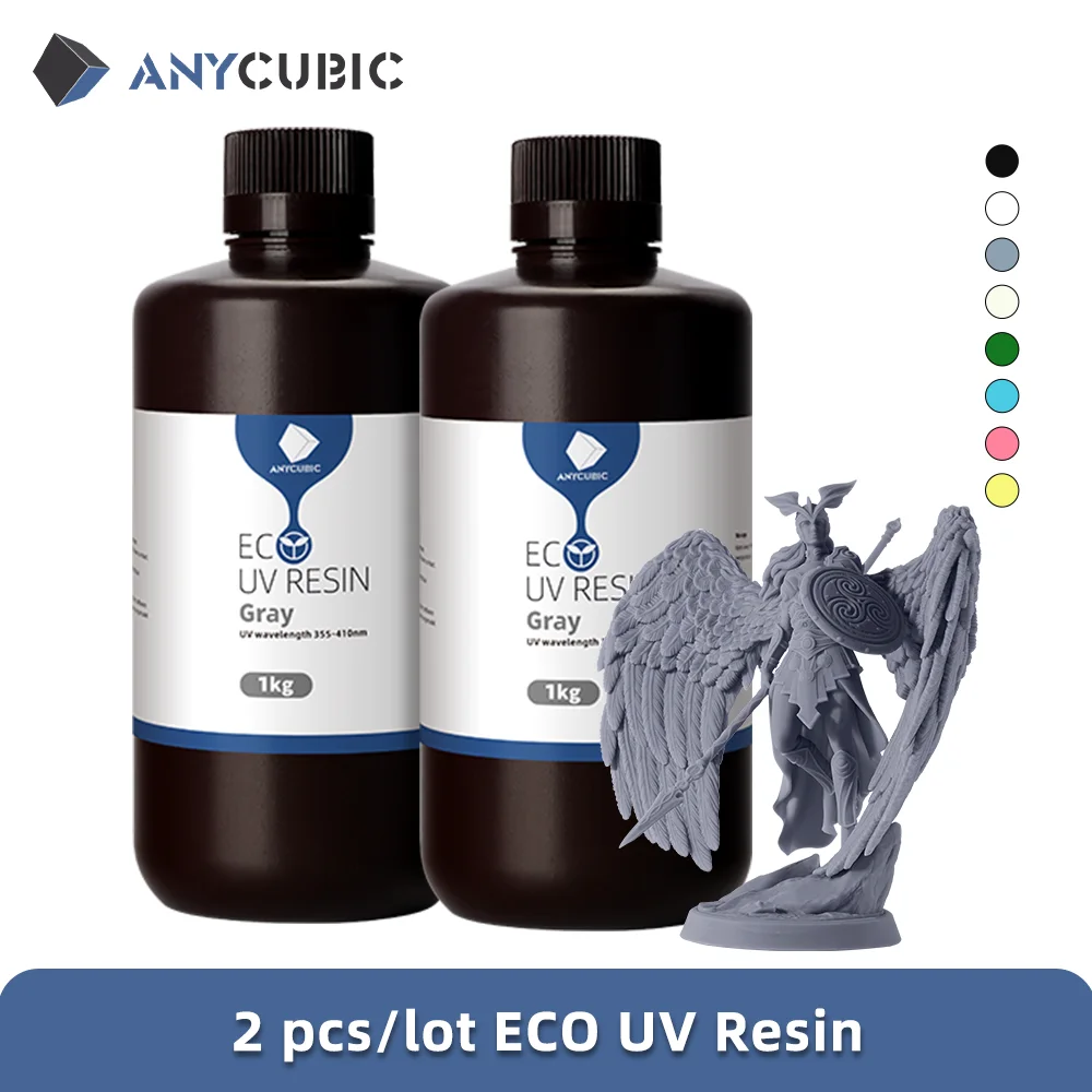 2 pieces/lot ANYCUBIC Plant-based ECO UV Resin For LCD 3D Printer 3D ...