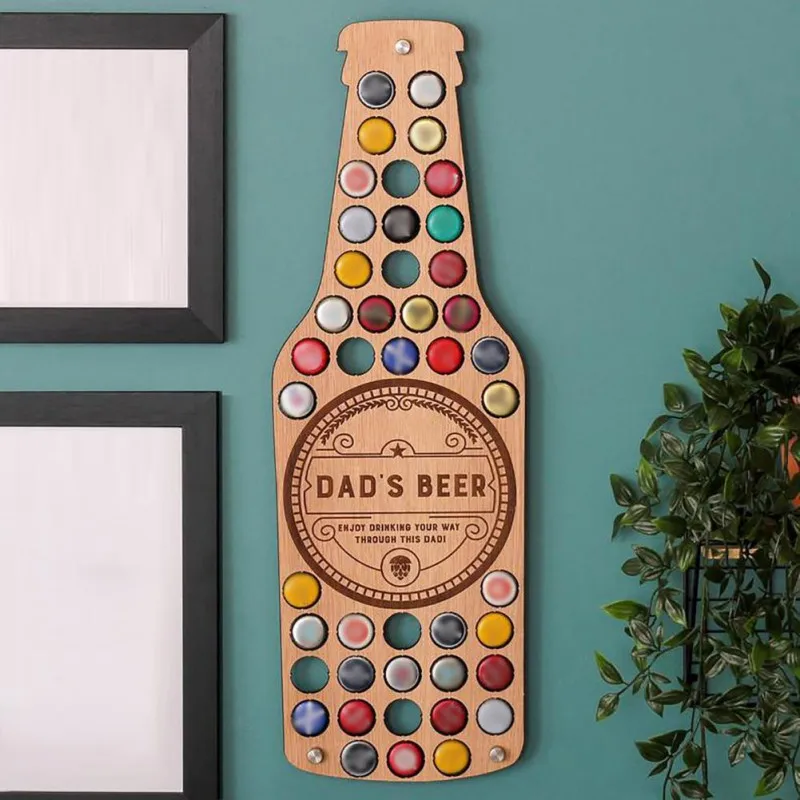 Wall-Beer-Cap-Holder-Bottle-Cap-Display-Wooden-Hanging-Beer-Cover ...