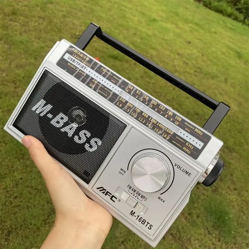 Portable-Full-Band-Radio-FM-AM-SW-Multi-band-Radios-Receiver-Wireless ...