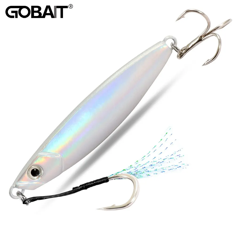 Señuelo de Pesca de plantilla de Metal, 20g, gancho fundido a tierra, Swimbait, cebo Artificial ...