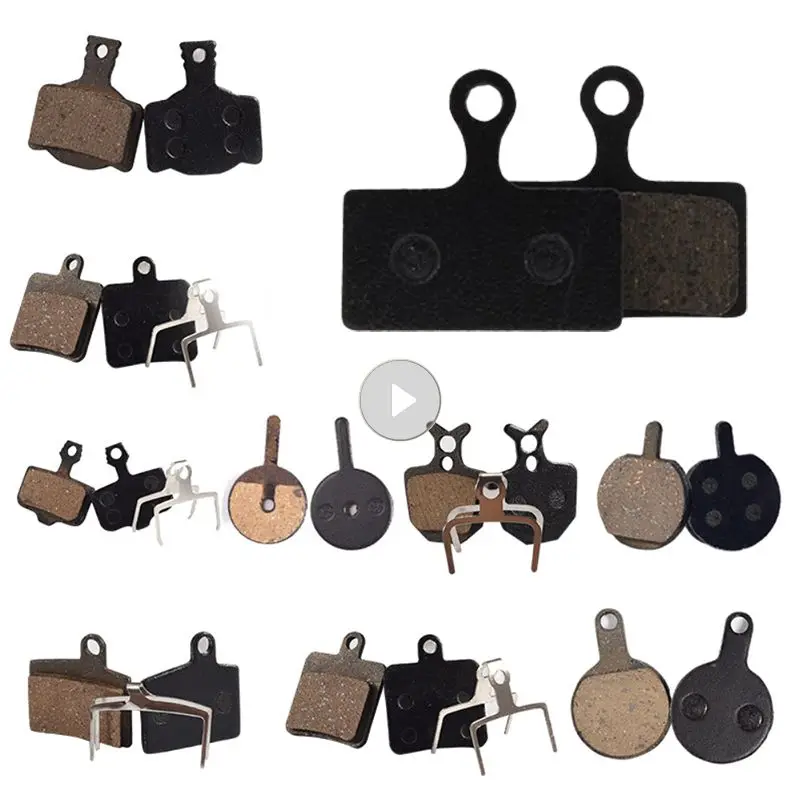 2pcs-1-Pair-Bicycle-Brake-Pads-Resin-Semi-Metal-Friction-Resistance ...