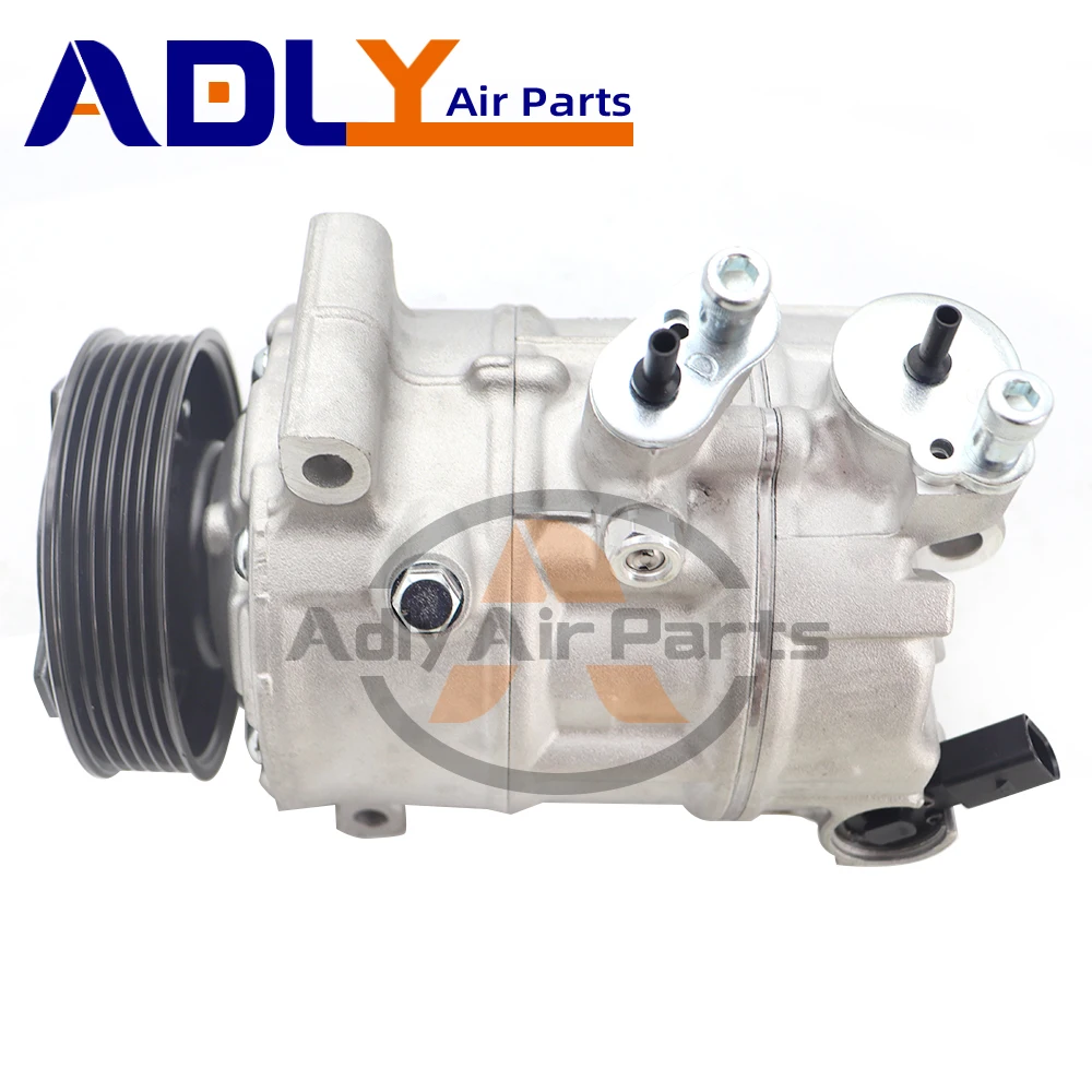 For VV Golf 5 Audi A3 Automotive Air Conditioning Compressor 1K0820803T ...