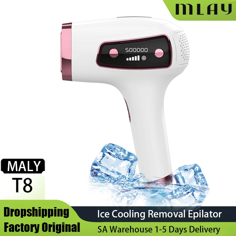 Mlay T8 Laser Hair Removal Ice Cold Device Ipl Laser Epilator Bikini ...