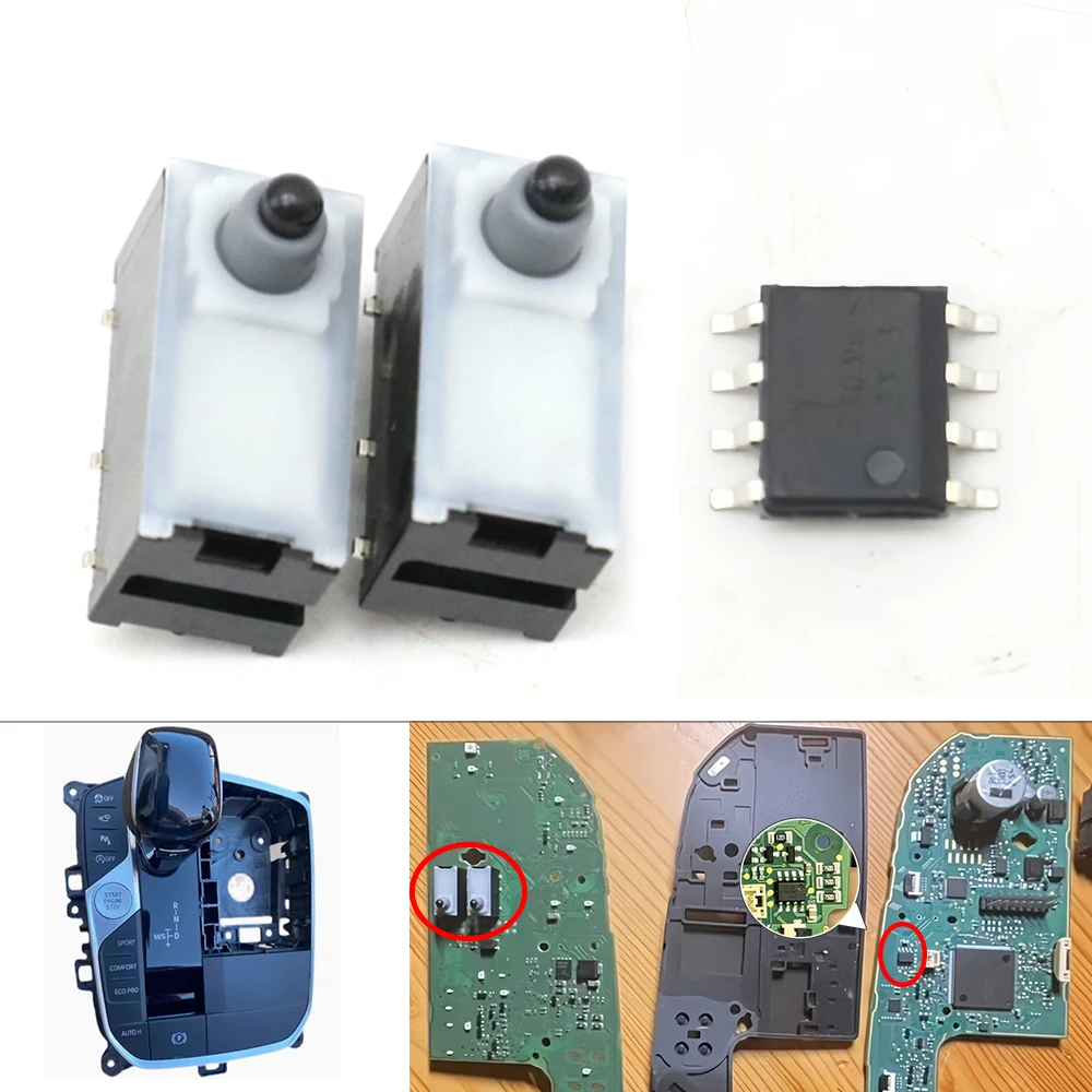 Electronic Handbrake Microswitch C4035 Chip For BMW X3 G01 G08 X4 G02 ...