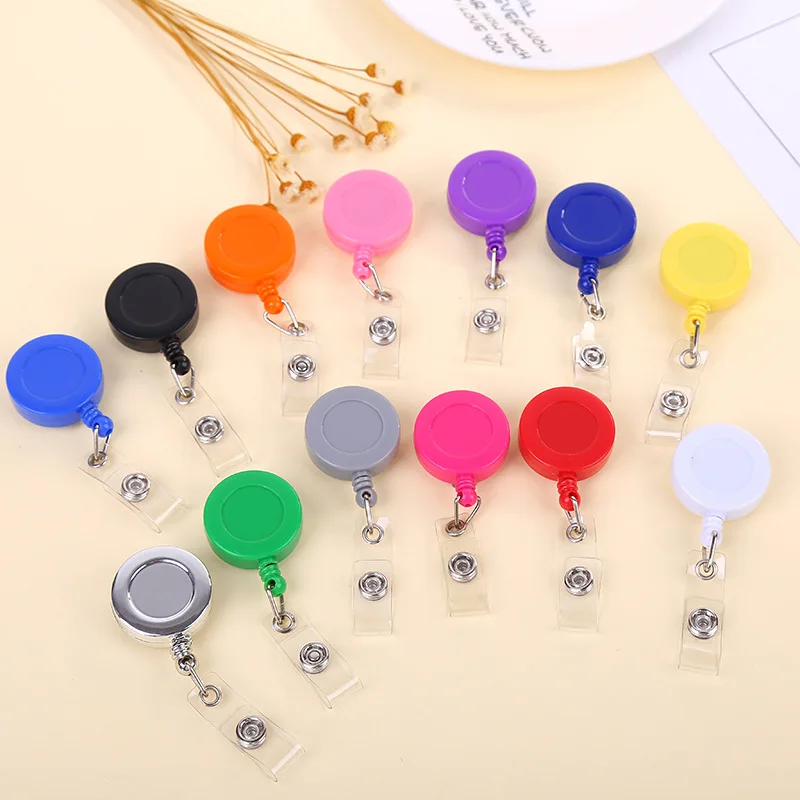 Retractable Badge Reel Clip for Nurses Students Doctors Name Badge ...