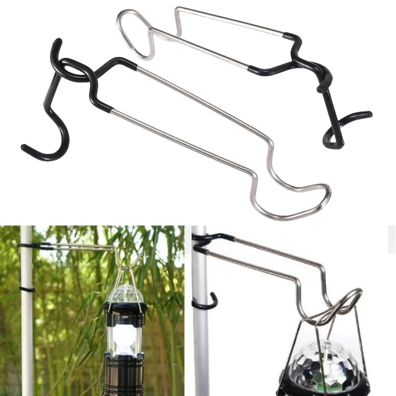 1/2pcs Stainess Steel Hooks,Multifunction Light Stand Holder Clip ...