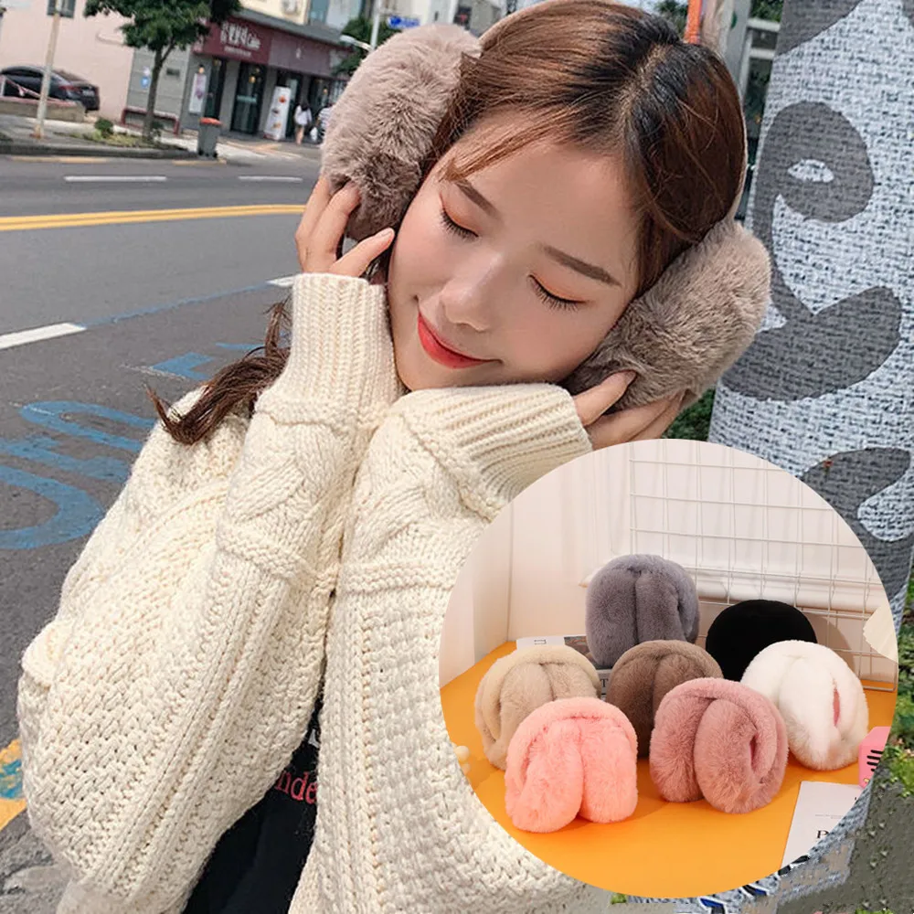 Orejeras cálidas de invierno para hombres y mujeres, orejeras de ...