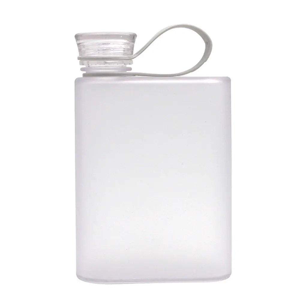 Lightweight-Flat-Water-Bottle-For-Outdoor-Activities-Elegant-Plastic ...