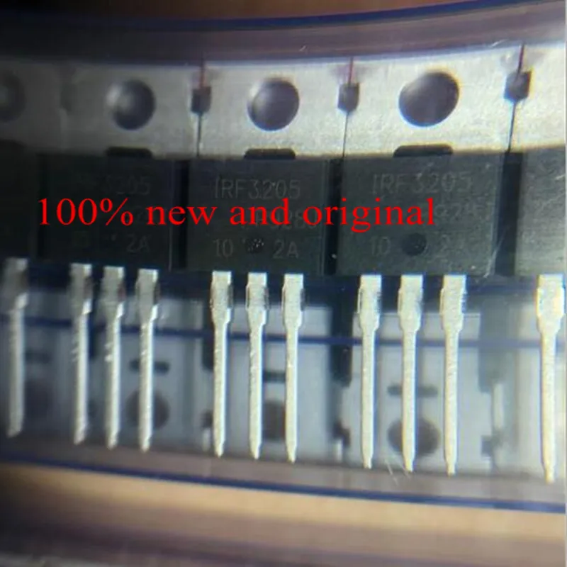 50pcs-100pcs-IRF3205-IRF3205PBF-3205-New-And-Original-MOSFET-N-CH-55V ...