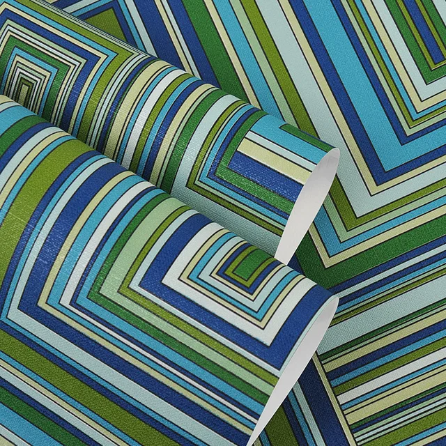 Modern Geometria Labirintus Falkapocs -Tekercs Vízálló Retroflex Minta ...