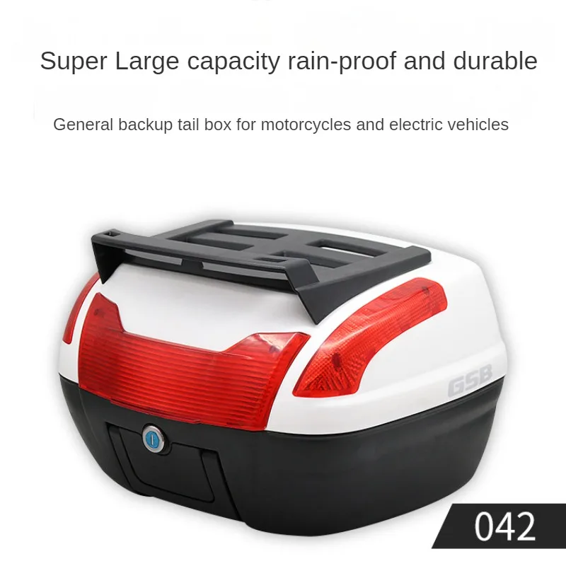 Motorcycle Trunk, Electric Vehicle Universal Thickened Waterproof Anti ...