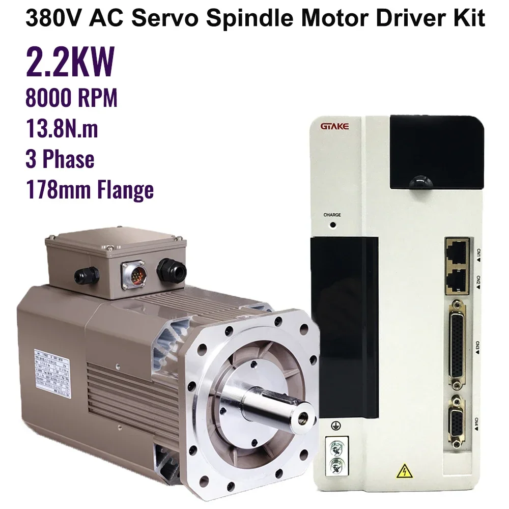 2-2kw-AC-380V-Servo-Spindle-Motor-Driver-Kit-8000rpm-3PH-13-8Nm-2000Oz ...